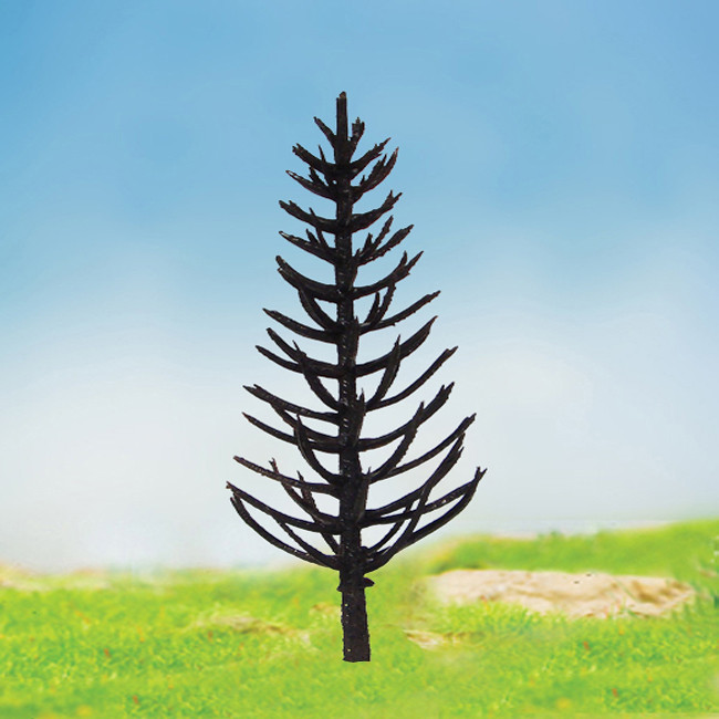 LAYOUT MODEL TREE TRUNK (ARM) Plastic BROWN TREE ARM ,GT10 H:30-130MM